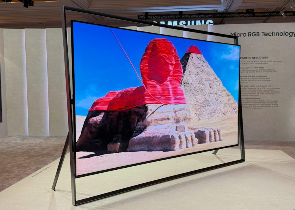 Dünyanın İlk 130 İnç Micro RGB TV’si Samsung’dan Geldi – NuvemMag